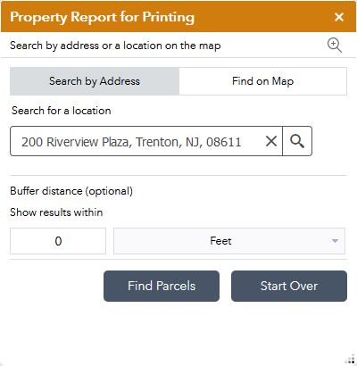 ArcGIS Web Application